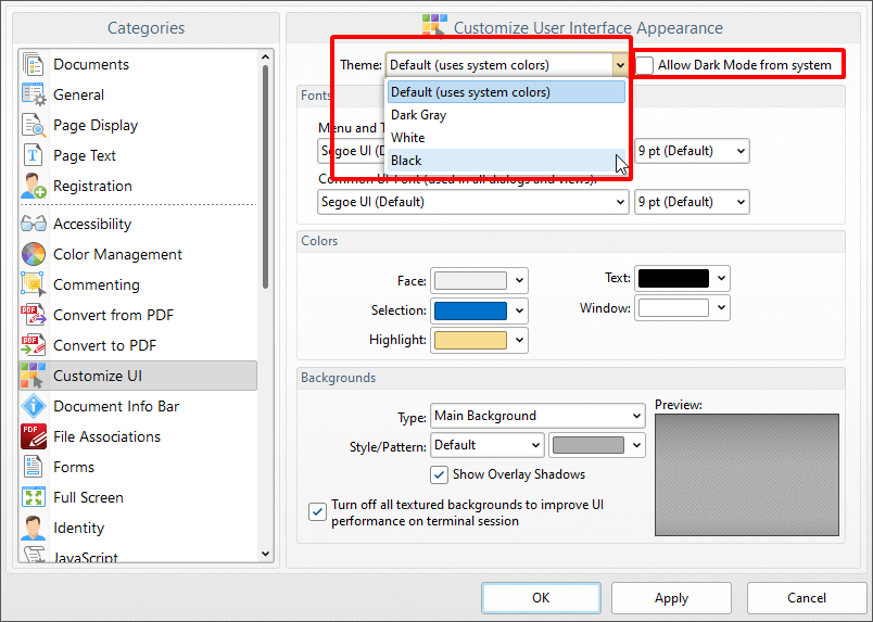 PDF-XChange Co Ltd :: Knowledge Base :: How Do I Customize toolbars in PDF-XChange Editor?